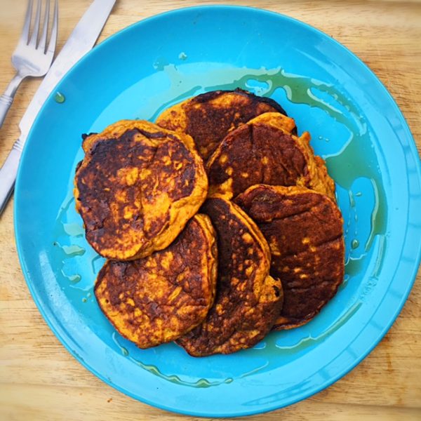 Paleo Pumpkin Pancakes | Breakfast Recipe | Nutrition by Erin